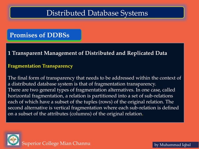 Distributed Database Systems-DDS Promises.pptx