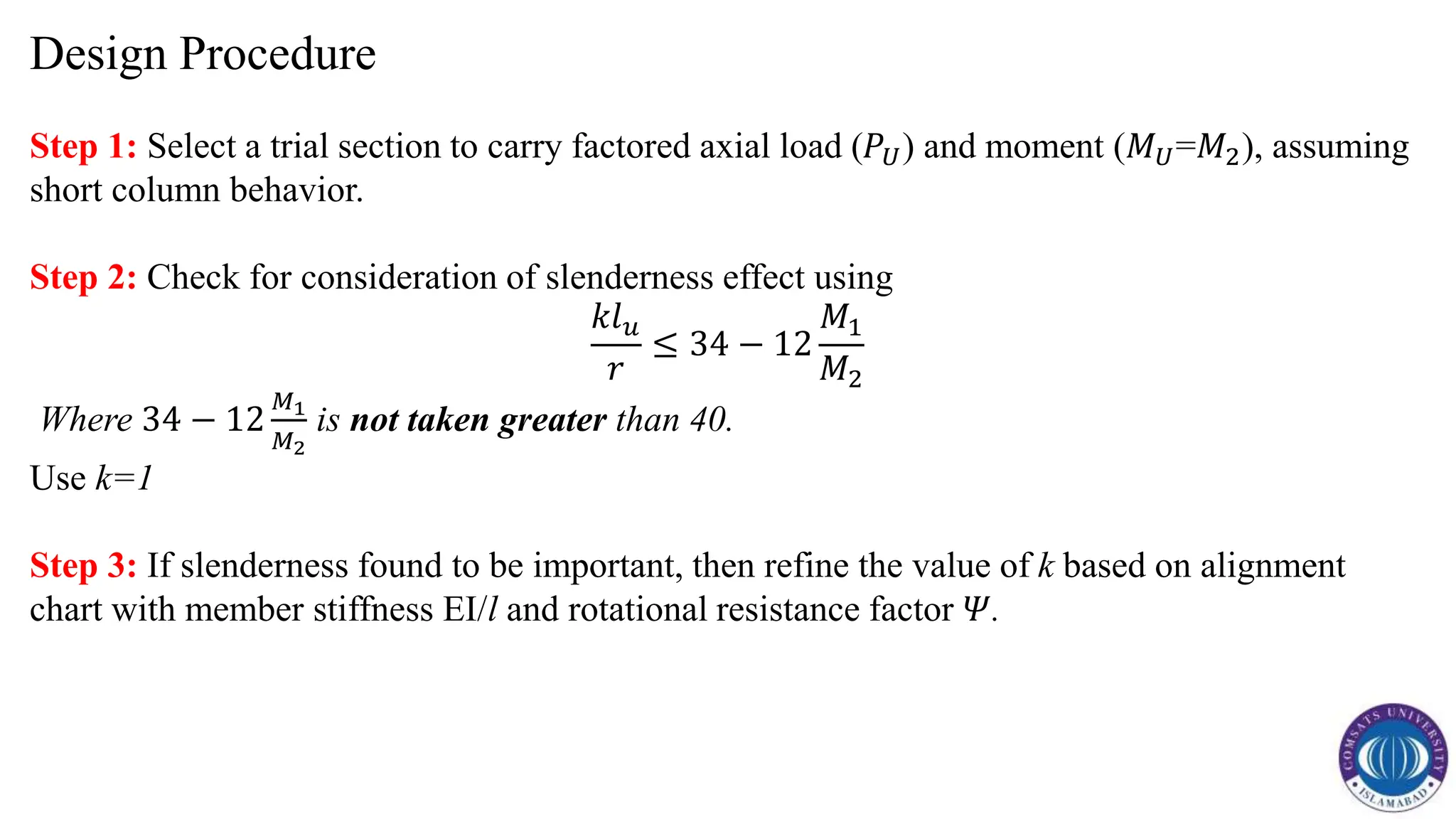Lect 2 - Design of slender column-2.pptx
