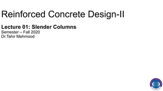 Lect 2 - Design of slender column-2.pptx