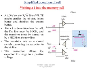Lec 2 digital electronics - random access memory | PPTX