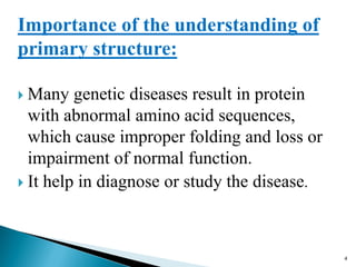 Lec 2 level 3-nu(structure of protein) | PDF