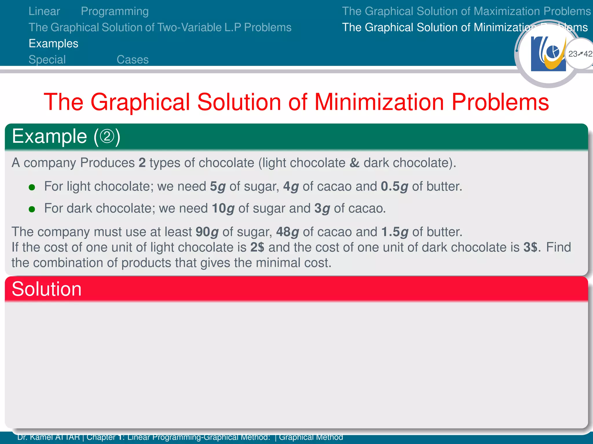 Linear Programming (graphical method) | PDF