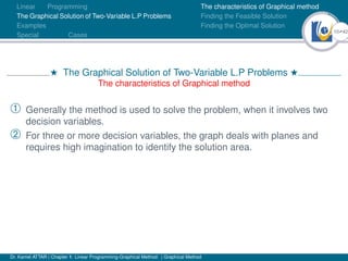 Linear Programming (graphical method) | PDF
