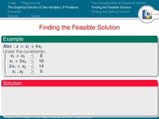 Linear Programming (graphical method) | PDF