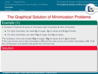 Linear Programming (graphical method) | PDF