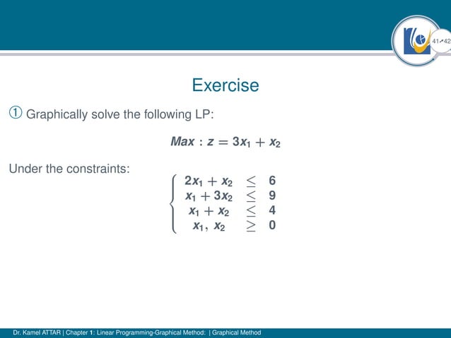 Linear Programming Graphical Method Ppt 4788