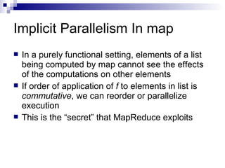 Map reduce (from Google) | PPT | Web Development | Internet