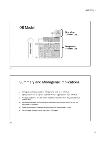 Lec 2 organisational behaviour | PDF