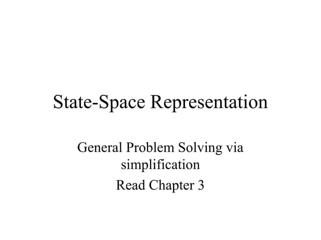 Lec2 state space | PPT
