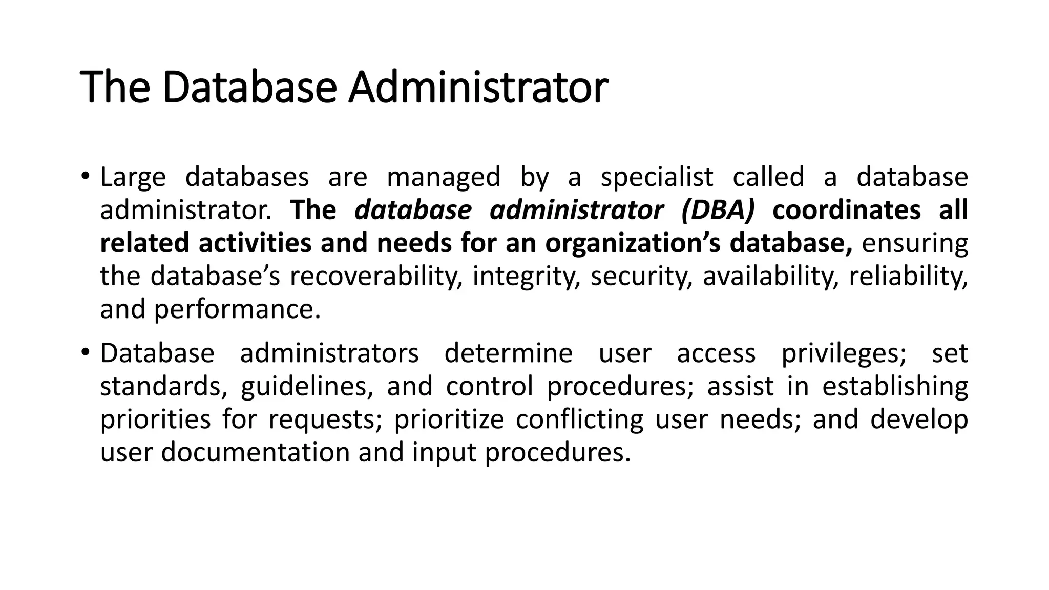 Lec20pptx Introduction To Data Bases And Information Systems Pptx Databases Computer