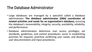 Lec20.pptx introduction to data bases and information systems | PPTX ...