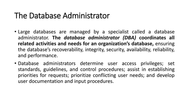 Lec20.pptx introduction to data bases and information systems | PPTX | Databases | Computer ...