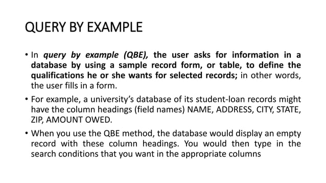 Lec20.pptx introduction to data bases and information systems | PPTX | Databases | Computer ...