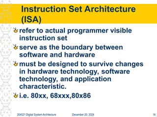 Fundamentals of Computer Architecture lecture notes | PPT