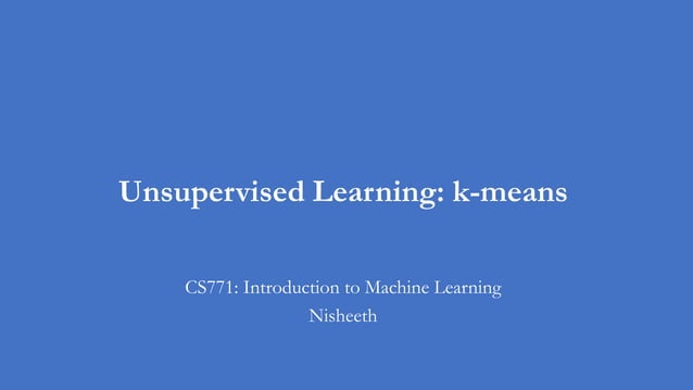 unsupervised learning k-means model.pptx