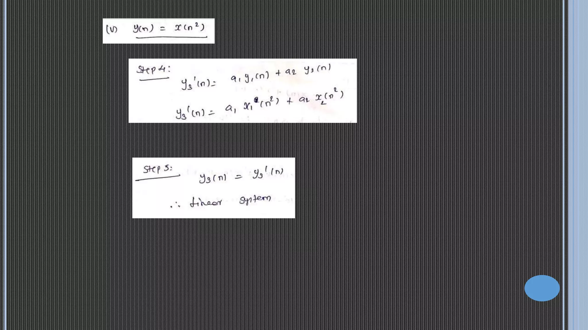 Linear & Non-Linear Systems |Solved problems| | PPT Linear & Non-Linear Systems |Solved problems| | PPT