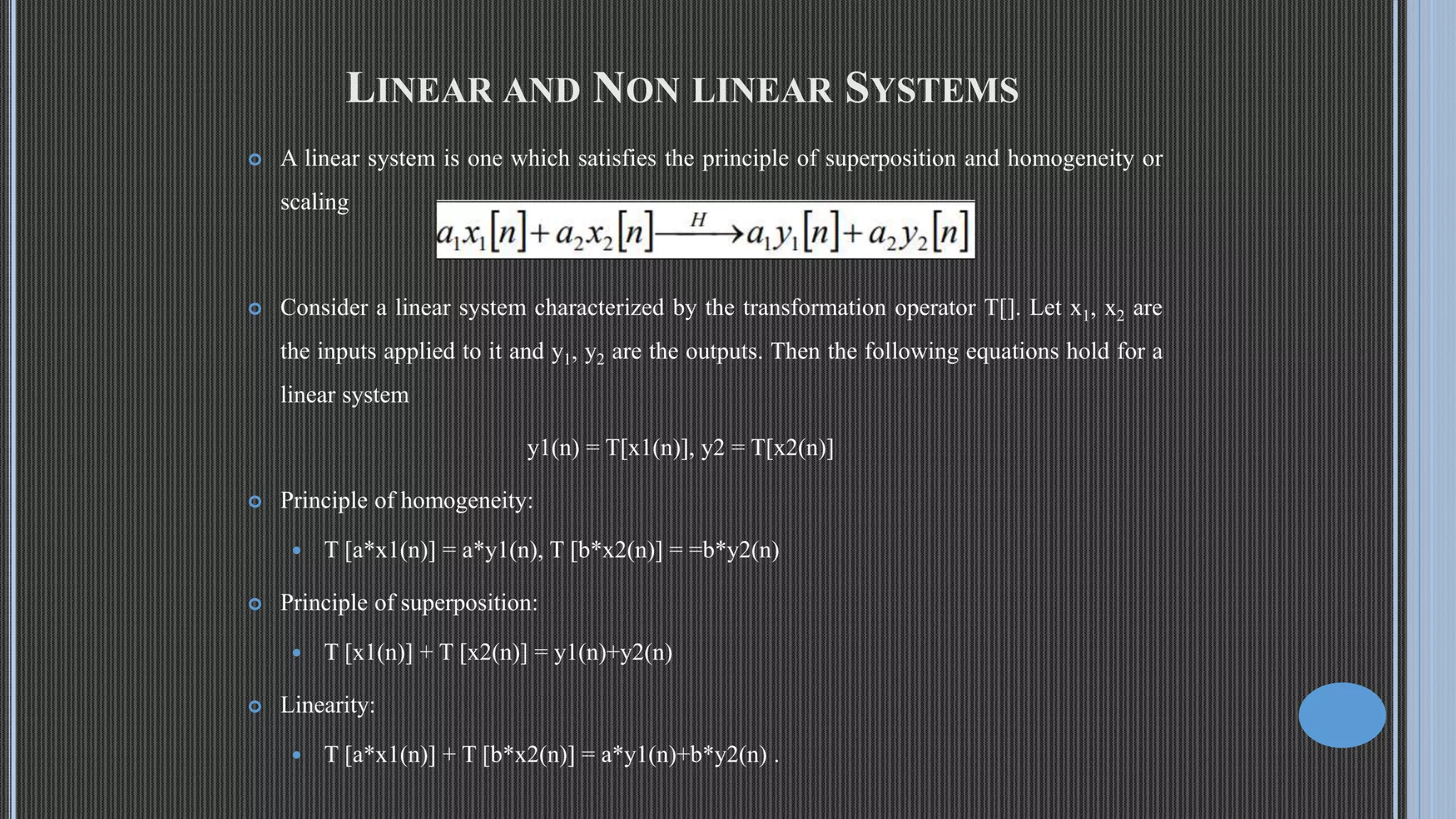 Linear & Non-Linear Systems |Solved problems| | PPT Linear & Non-Linear Systems |Solved problems| | PPT