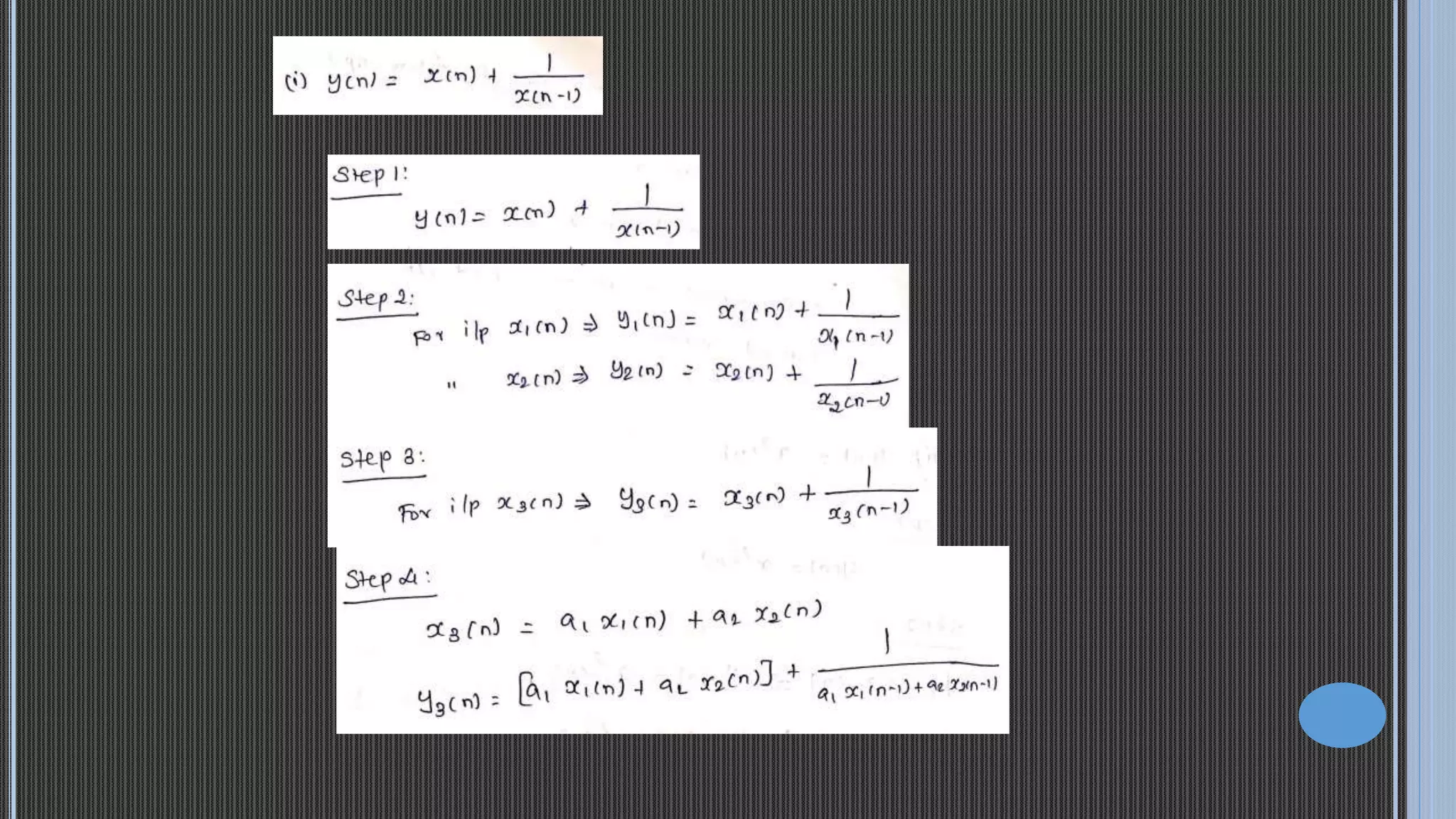 Linear & Non-Linear Systems |Solved problems| | PPT Linear & Non-Linear Systems |Solved problems| | PPT