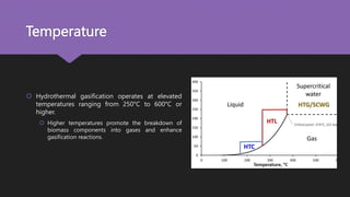 Hydrothermal gasification (HTG) - Overview | PPTX