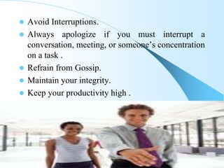 LEC 21 Businessetiquettes.ppt