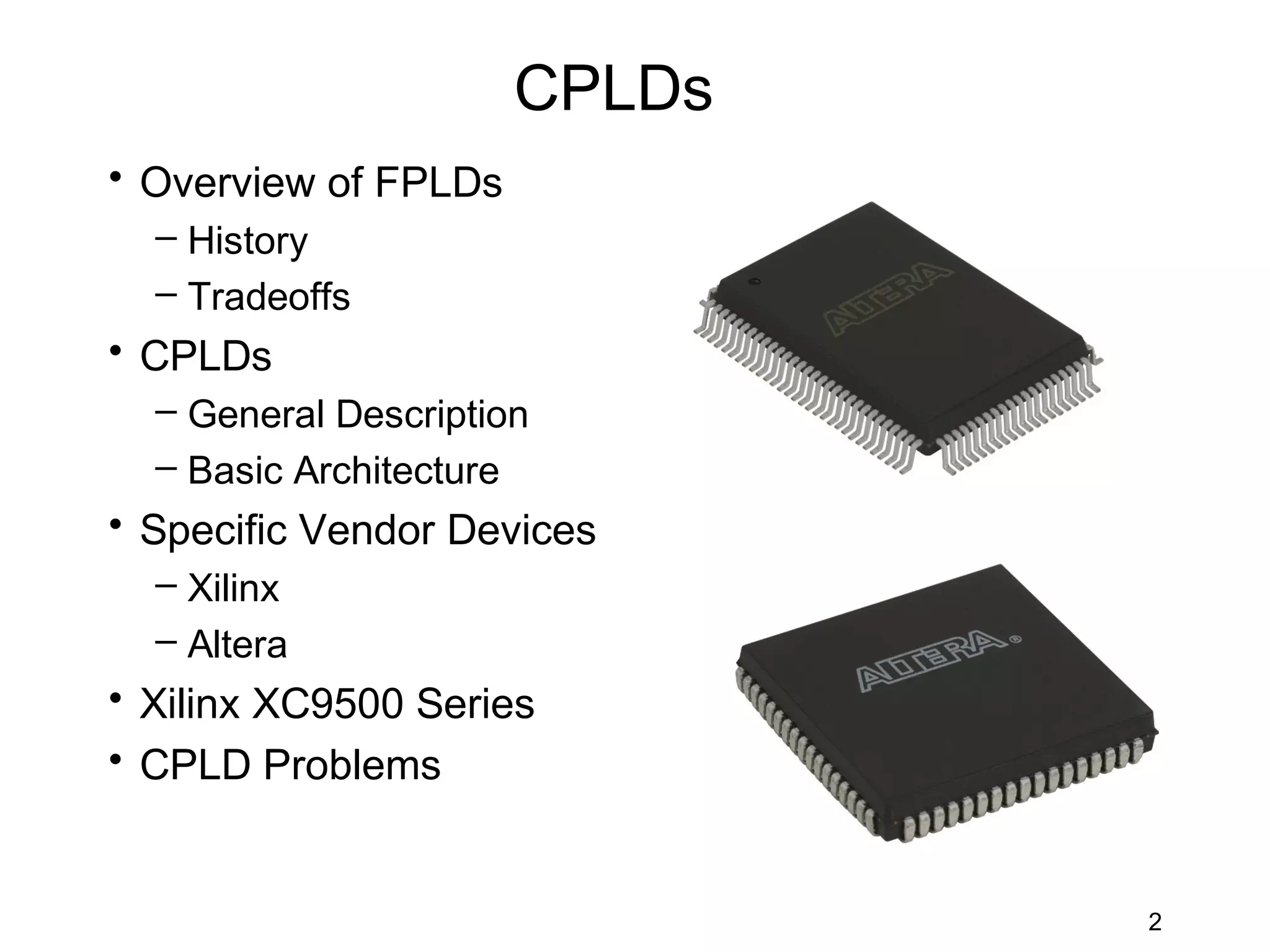 CPLDs | PPT