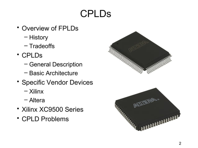 CPLDs | PPT
