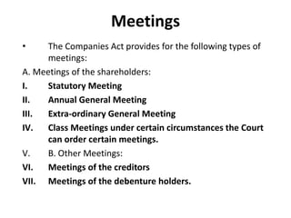 Company Meetings | PPT
