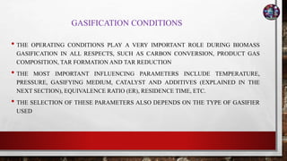 PRIMARY TAR CRACKING METHODS - Various materials used | PPT
