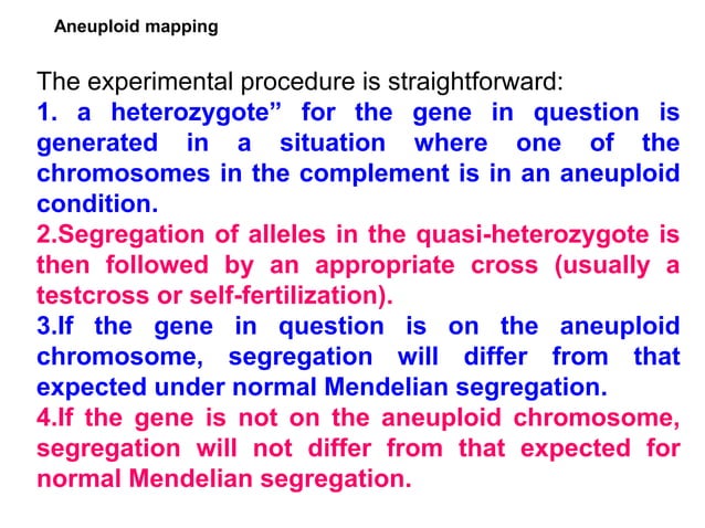 Aneuploid mapping of chromosomes explained | PPT | Infertility ...