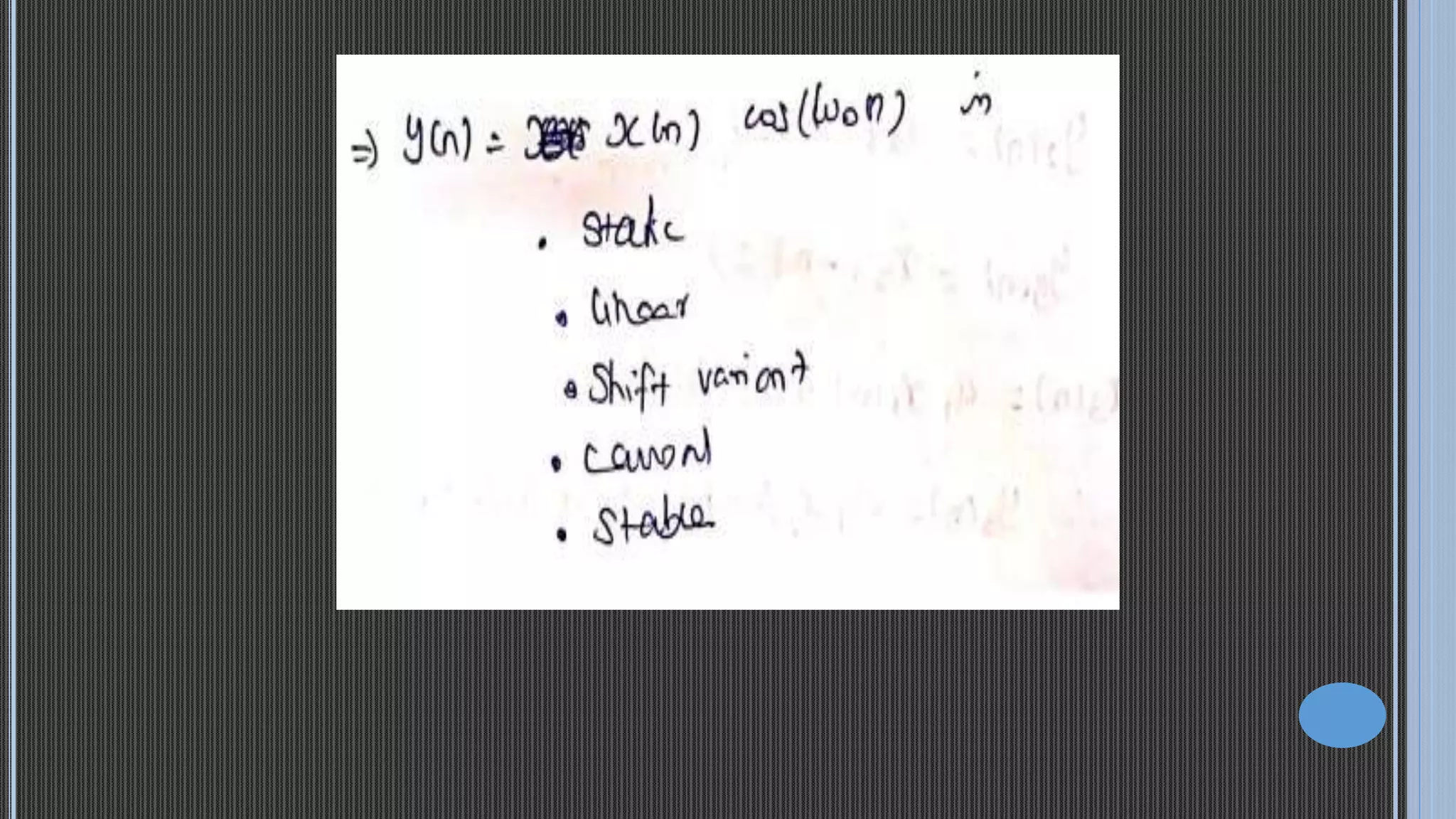 Classification of Systems - Additional Solved Problems | PPTX