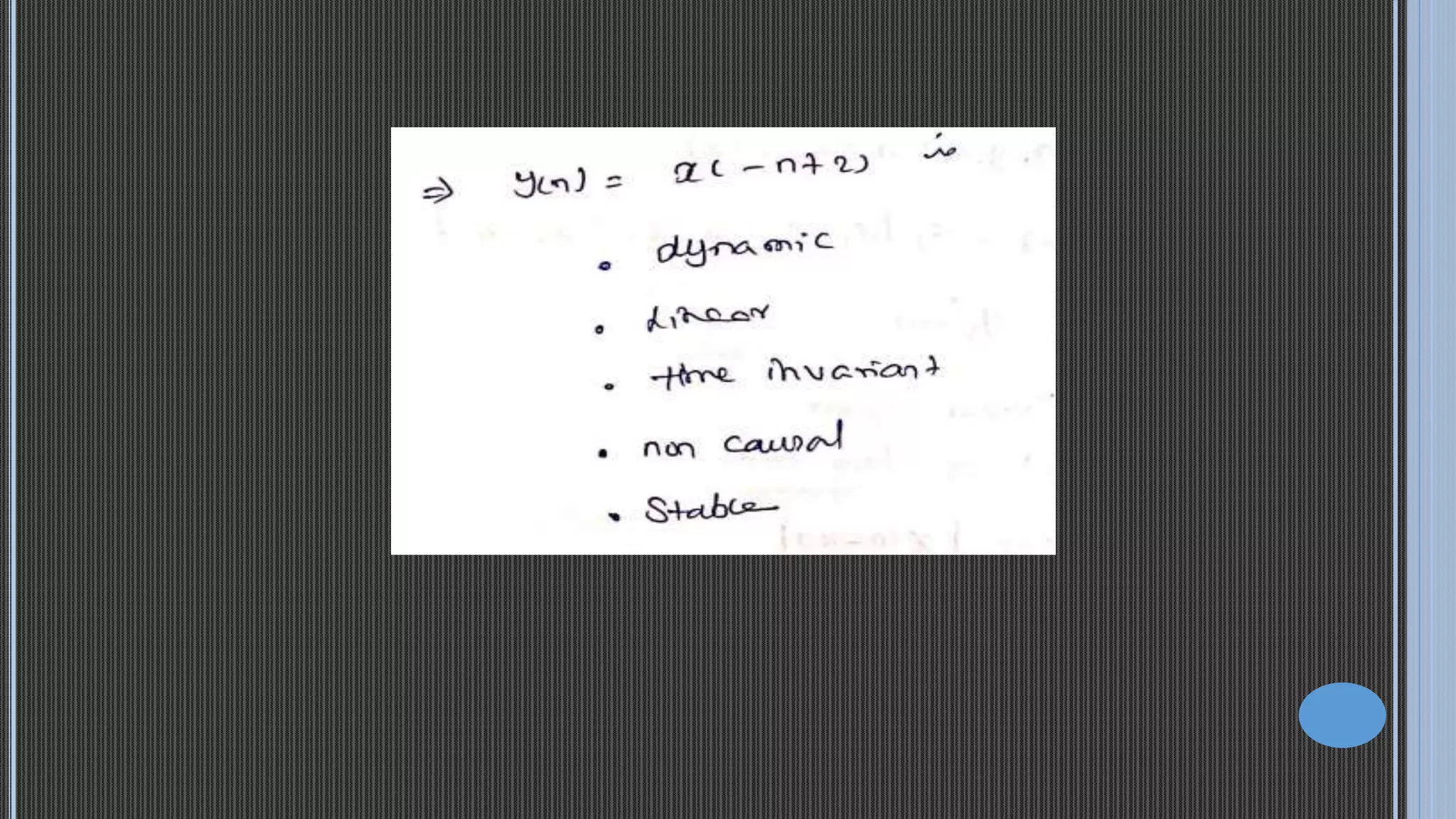 Classification of Systems - Additional Solved Problems | PPTX