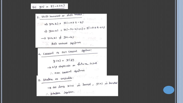 Classification of Systems - Additional Solved Problems | PPTX | Technology & Computing
