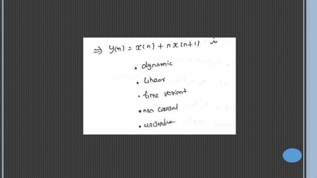 Classification of Systems - Additional Solved Problems | PPTX | Technology & Computing