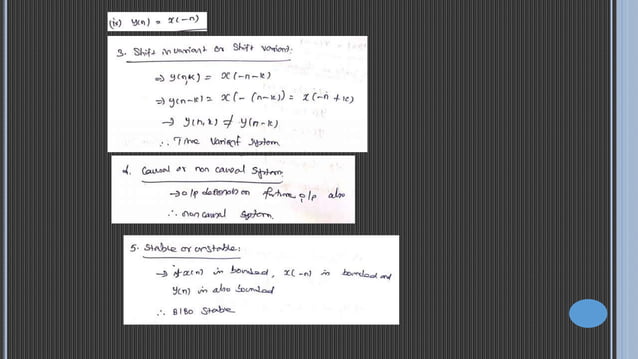 Classification of Systems - Additional Solved Problems | PPTX | Technology & Computing