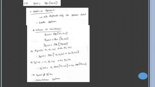 Classification of Systems - Additional Solved Problems | PPT