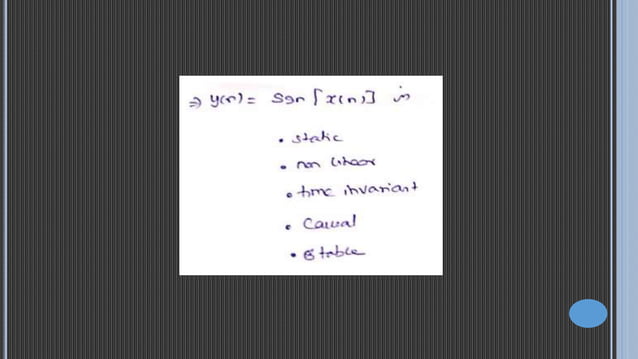 Classification of Systems - Additional Solved Problems | PPTX | Technology & Computing