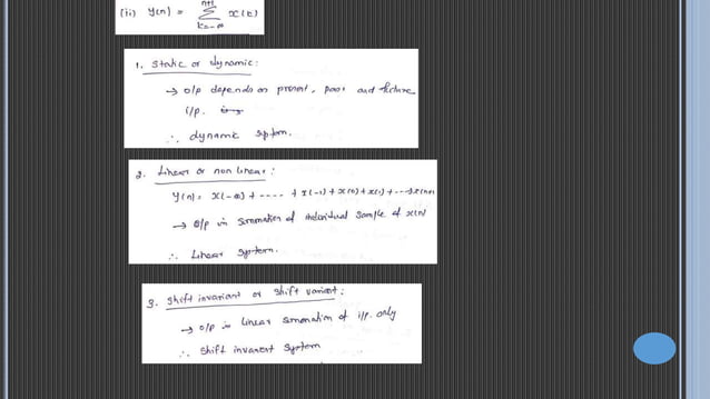 Classification of Systems - Additional Solved Problems | PPTX | Technology & Computing