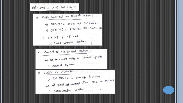 Classification of Systems - Additional Solved Problems | PPTX | Technology & Computing