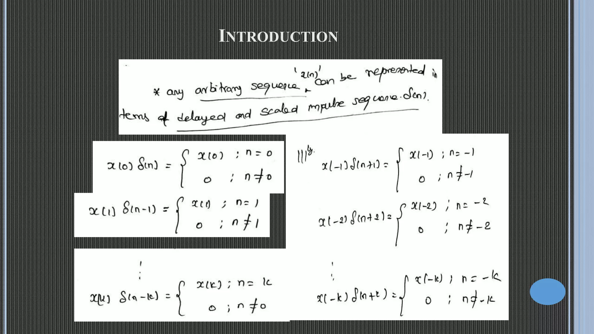 Arbitrary representation of sequence | PPT