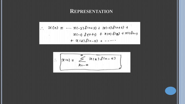 Arbitrary representation of sequence | PPT