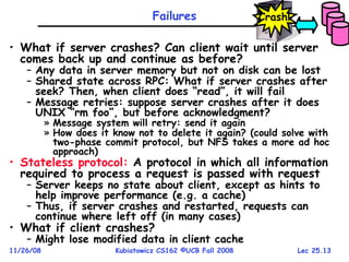 Distributed computing file system in operating system | PPT