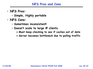 Distributed computing file system in operating system | PPT