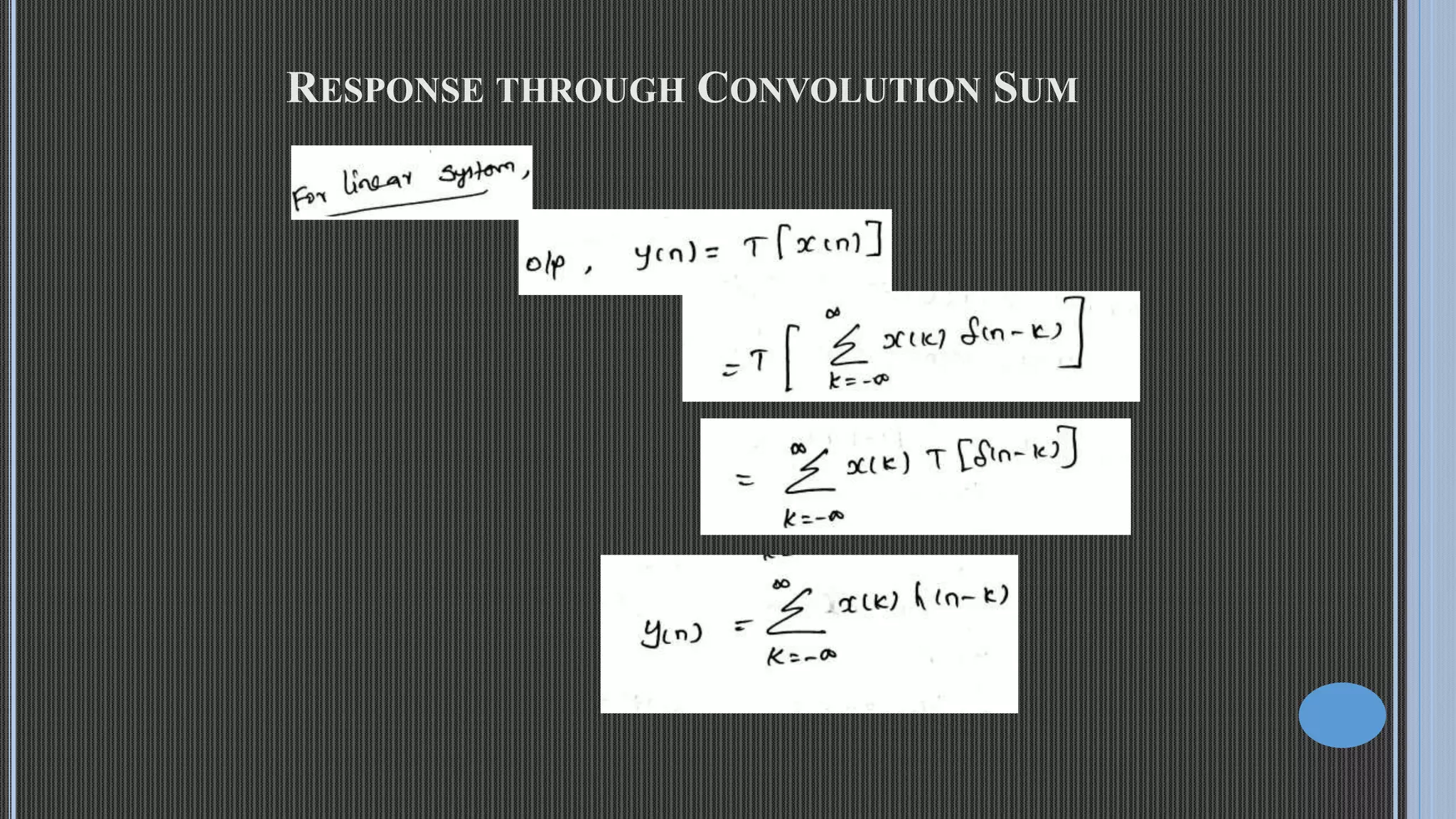 LTI system causality and stability | PPTX