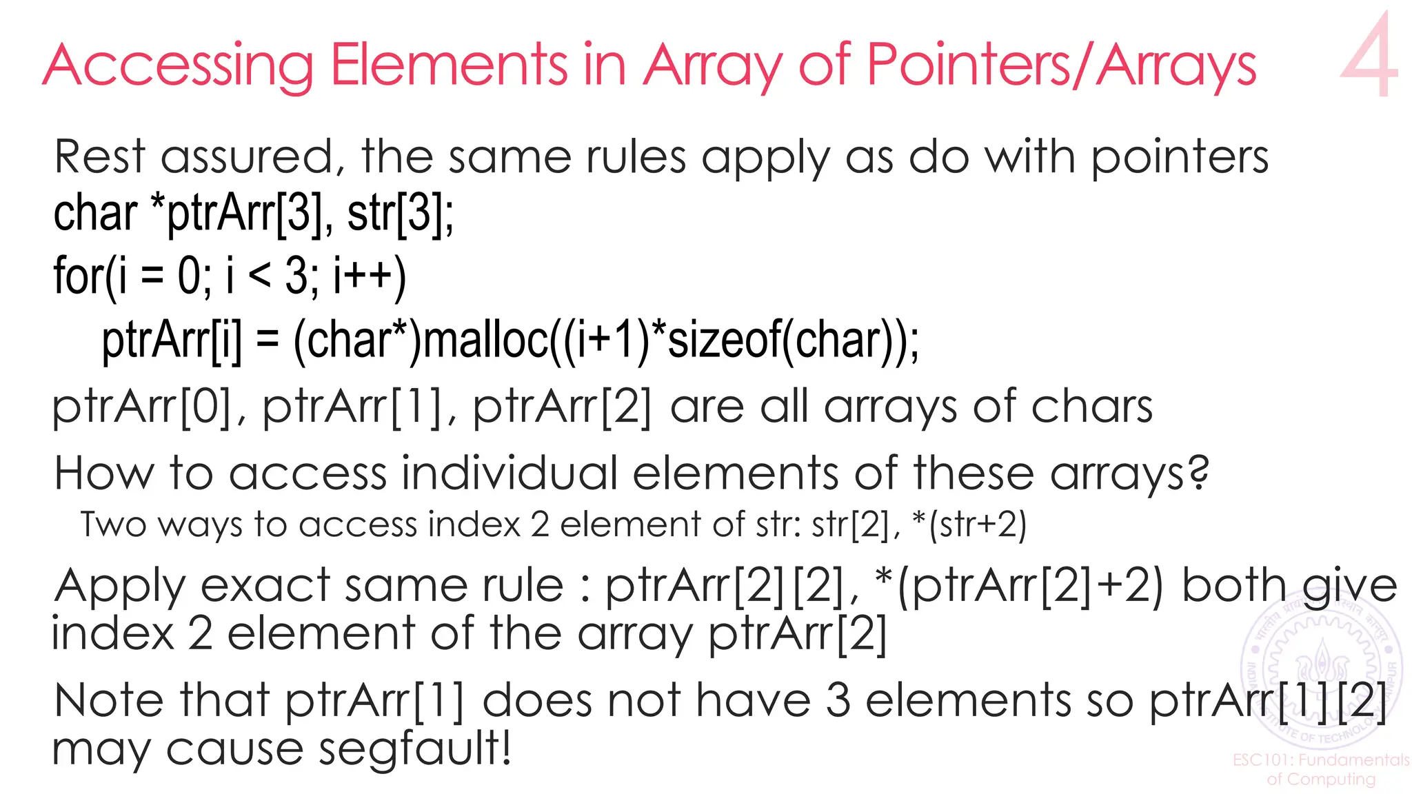 Lec26.pptx An array is a linear data structure | PPT Lec26.pptx An array is a linear data structure | PPT
