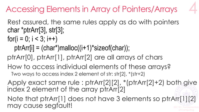 Lec26.pptx An array is a linear data structure | PPT