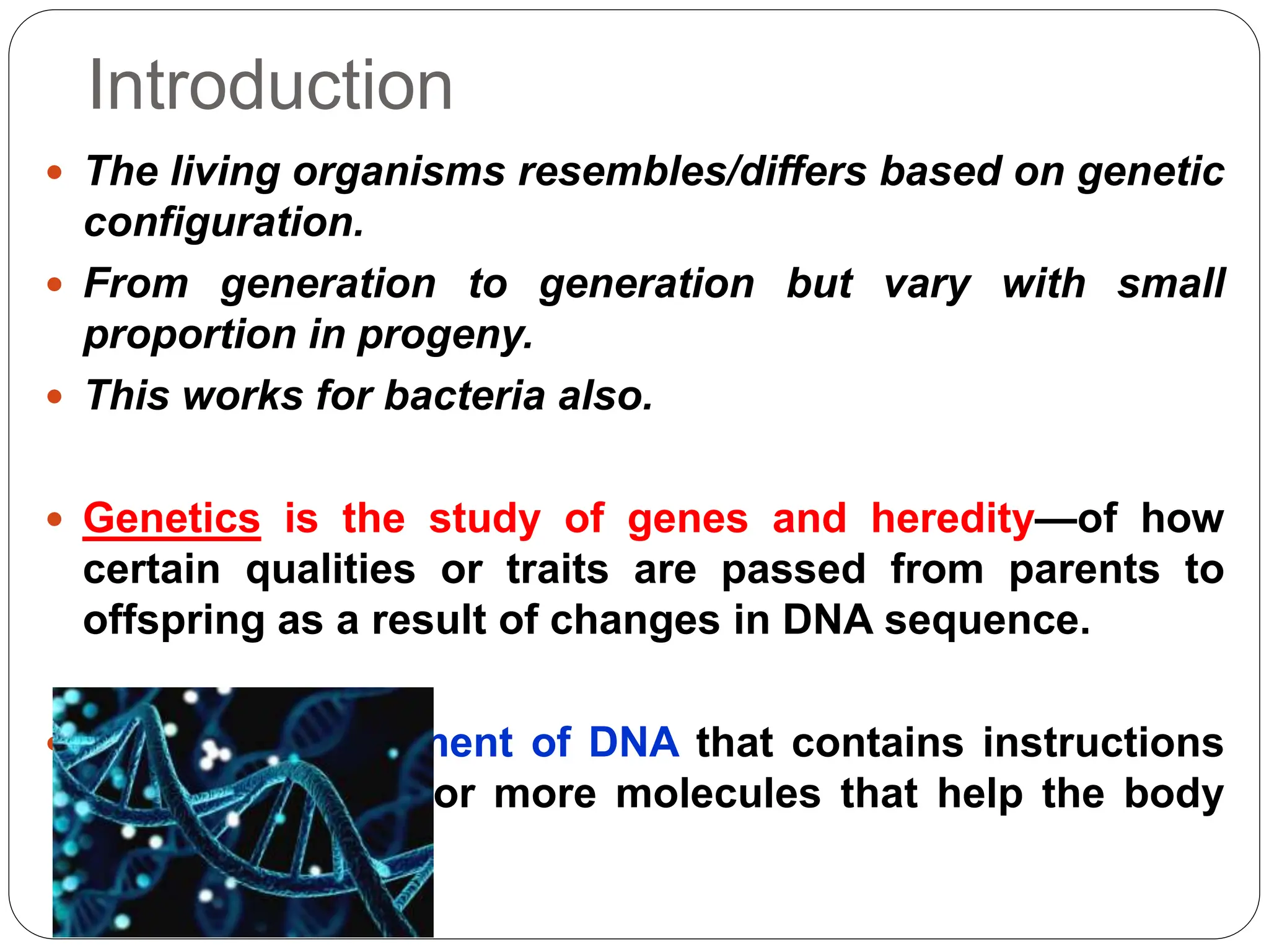 Genetic elements of bacteria - Structures and functions of bacteria ...