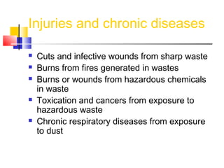 Environmental Engineering (solid waste and its impact) | PPT