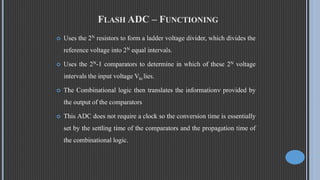 ADC - Types (Analog to Digital Converter) | PPTX