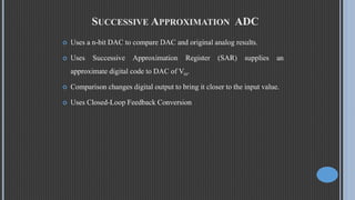 ADC - Types (Analog to Digital Converter) | PPTX