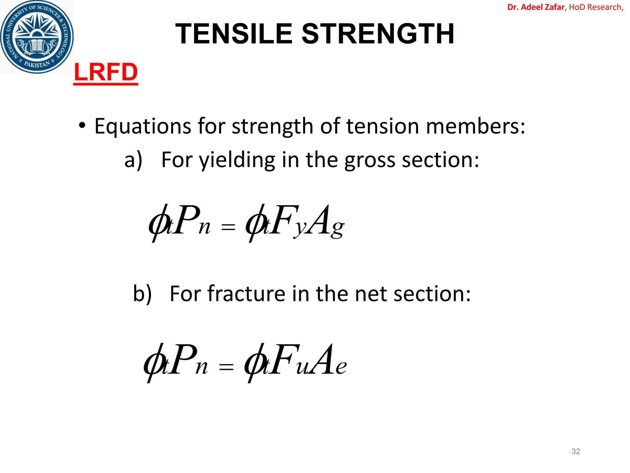 Lecture 2a - Tension Members of the steel .pdf